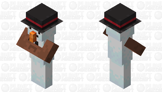Snowman Minecraft Mob Skin