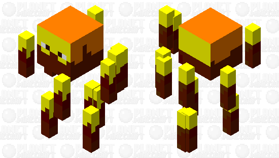 Blaze Minecraft Mob Skin