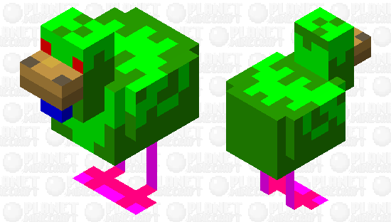 Evil chicken 2 Minecraft Mob Skin