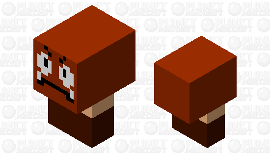 Goomba Smb Minecraft Mob Skin