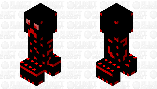 Shadow Creeper Minecraft Mob Skin