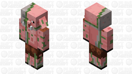 Better Zombie Piglin. Minecraft Mob Skin