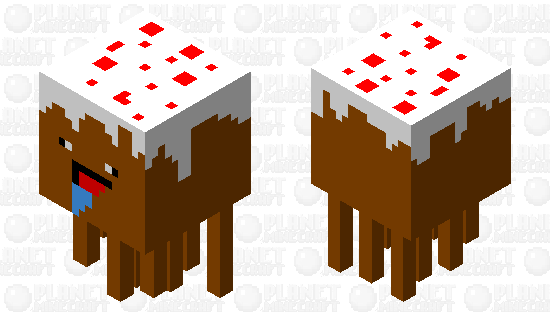 cake ghast Minecraft Mob Skin
