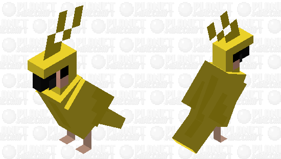 Yellow Bird Minecraft Mob Skin