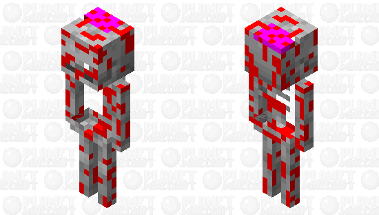 Zombie Skeleton Minecraft Mob Skin