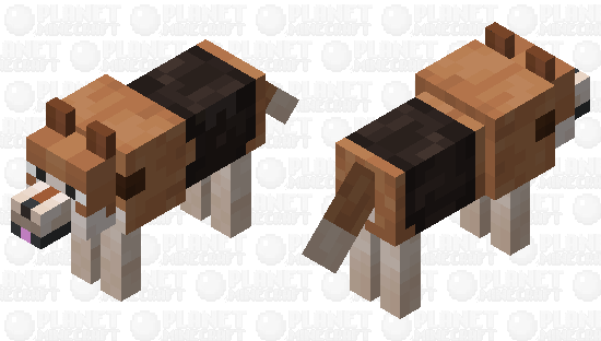 Beagle Minecraft Mob Skin