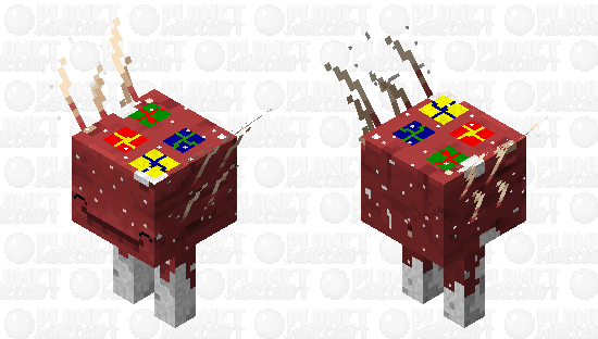 Happy christmas strider (with gifts) Minecraft Mob Skin