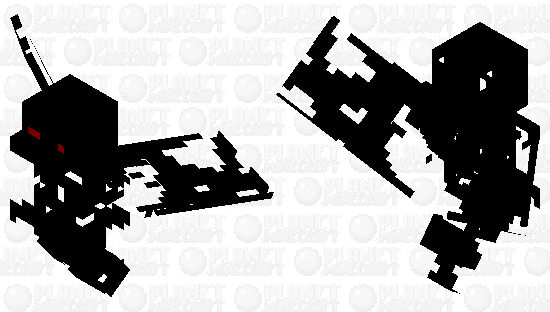 Shadow Demon Minecraft Mob Skin