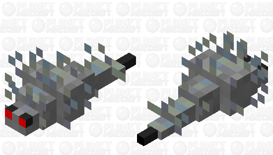 undead fish Minecraft Mob Skin