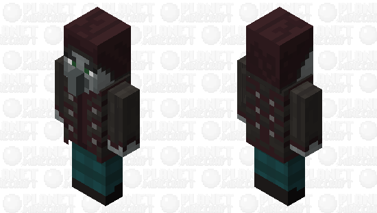 Adapted villagers Vindicator Minecraft Mob Skin