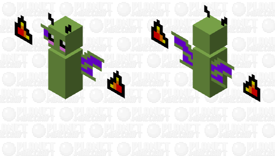 baby dragon Minecraft Mob Skin