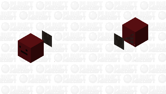 floating block Minecraft Mob Skin
