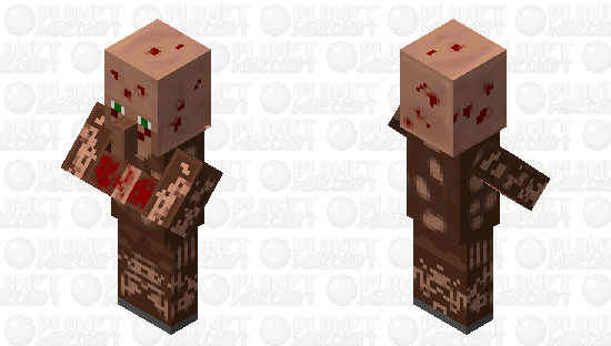 Viler the Vil Villager Minecraft Mob Skin