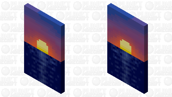 Sunset Minecraft Mob Skin