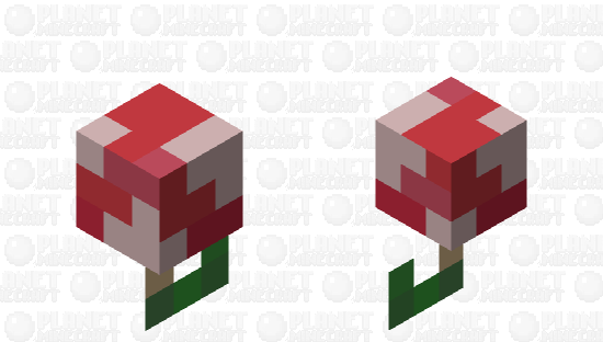 Red Mushroom Minecraft Mob Skin