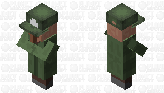 Cap Villager Minecraft Mob Skin