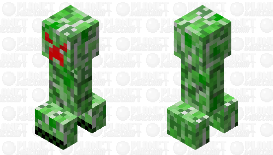 (super)evil creeper!! Minecraft Mob Skin