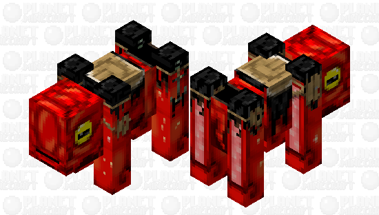 Octopus Ravager! Minecraft Mob Skin