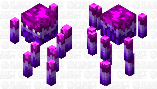 Ender Blaze Minecraft Mob Skin