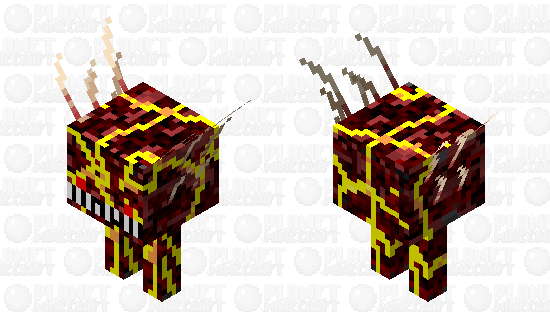 Nether nightmare strider Minecraft Mob Skin