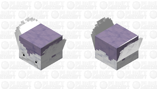 Cold Strider In a Cloud Minecraft Mob Skin