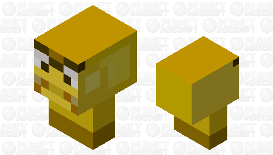 Gold Goomba - New Super Mario Bros 2 Minecraft Mob Skin