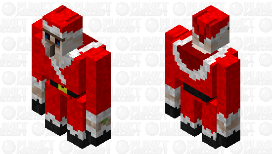 santa golem Minecraft Mob Skin