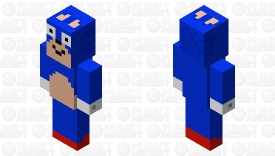 sanic vindicator Minecraft Mob Skin