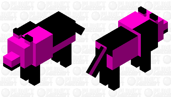 missing texture wolf Minecraft Mob Skin