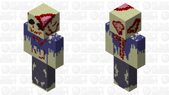 HD Zombie Skin Minecraft Mob Skin