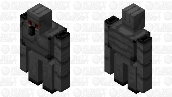 Netherite Golem Minecraft Mob Skin