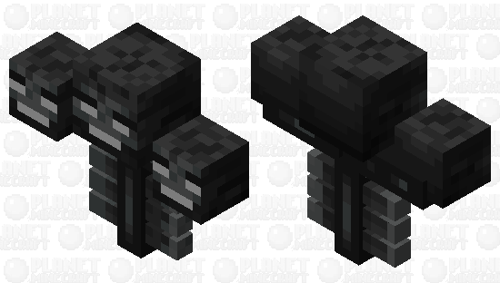 Wither Minecraft Mob Skin