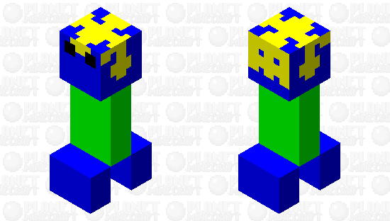 creeper dill Minecraft Mob Skin