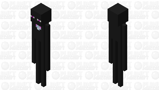 bart the enderman Minecraft Mob Skin