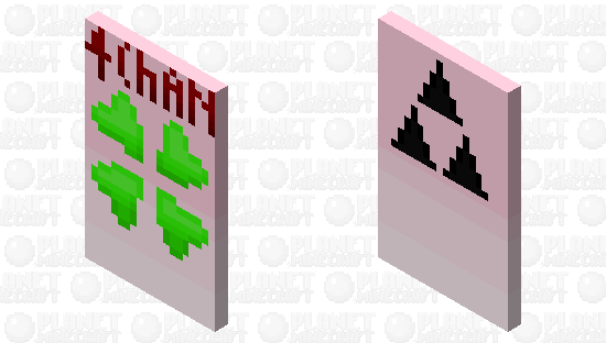 4chan cape (HD with elytra) Minecraft Mob Skin