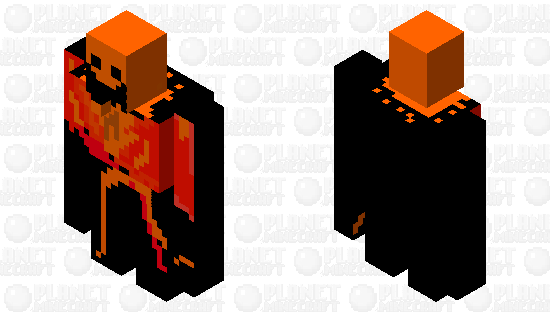 Pumpkin golem Minecraft Mob Skin