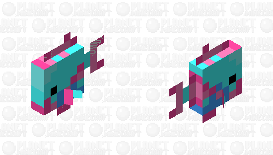 Candy Fish Minecraft Mob Skin