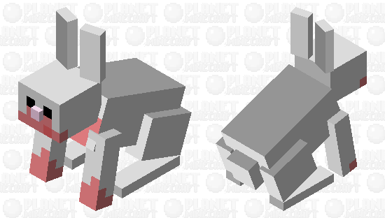 Monty Python Rabbit Minecraft Mob Skin