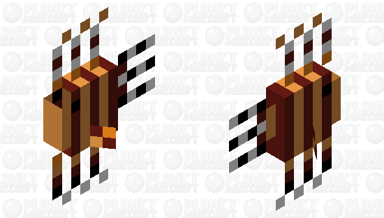 Lionfish Minecraft Mob Skin