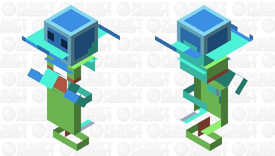 scary villager Minecraft Mob Skin