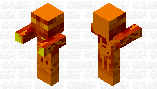 the nether man Minecraft Mob Skin