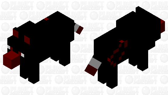 Lone Wolf Minecraft Mob Skin