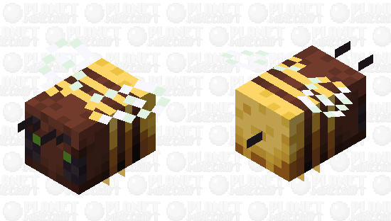 Bee 2 Minecraft Mob Skin