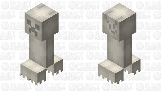 Ghost Creeper Minecraft Mob Skin