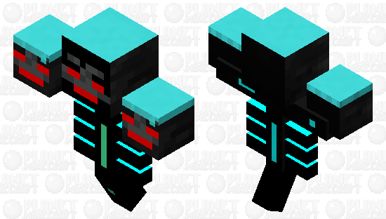 Overpowered Wither Minecraft Mob Skin