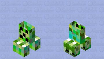 Creeper Minimalism Minecraft Mob Skins | Planet Minecraft Community