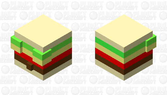 yummy cheeseburger Minecraft Mob Skin
