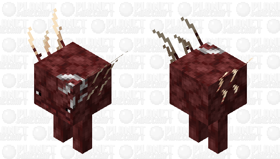 Netherrack Strider Minecraft Mob Skin