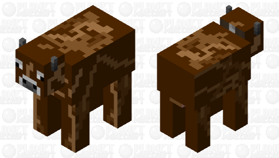 bison Minecraft Mob Skin