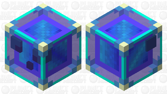 MJ blue slime Minecraft Mob Skin